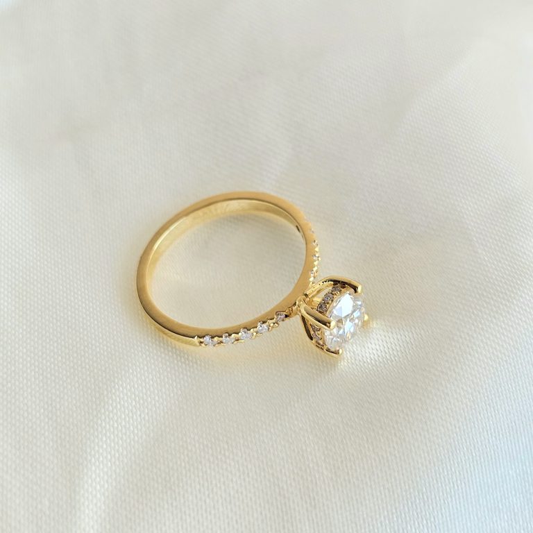 AMALIA Engagement Ring - Blacksmith Jewelry Manufacturing