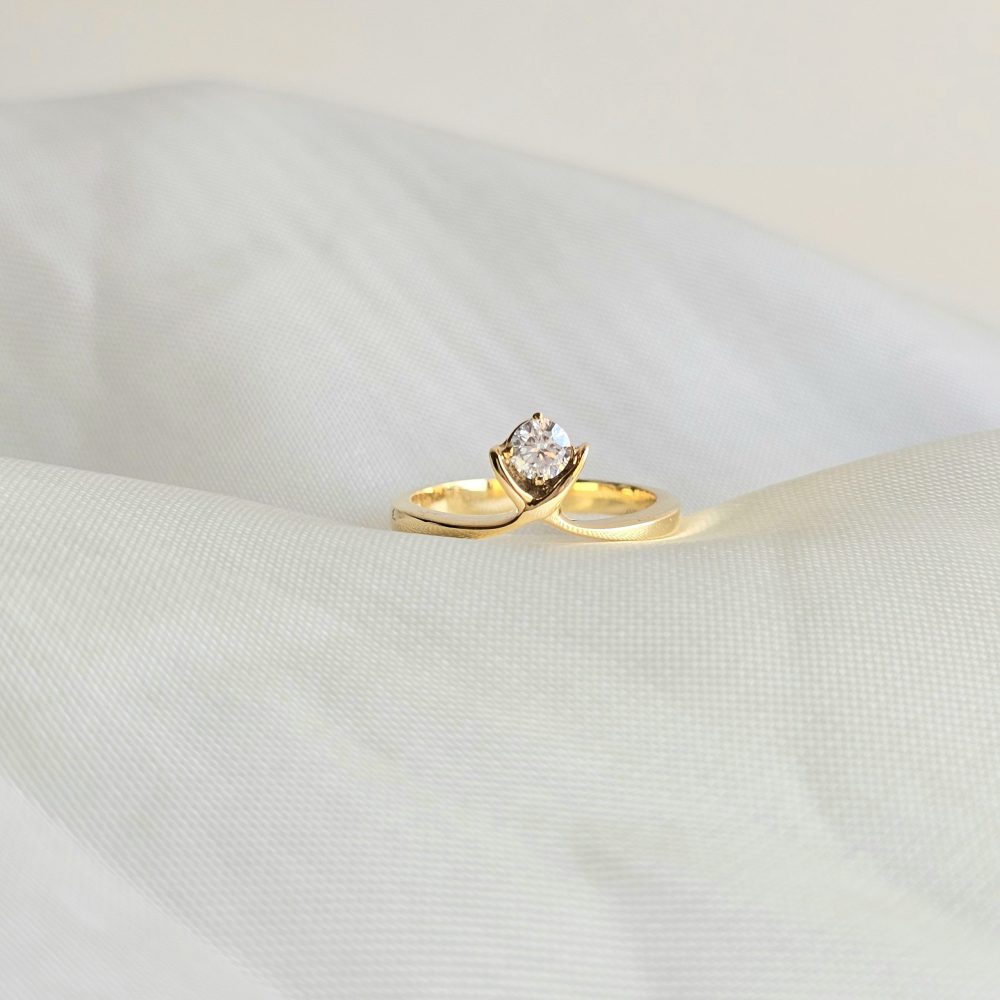 ANGELICA Engagement Ring - Blacksmith Jewelry Manufacturing