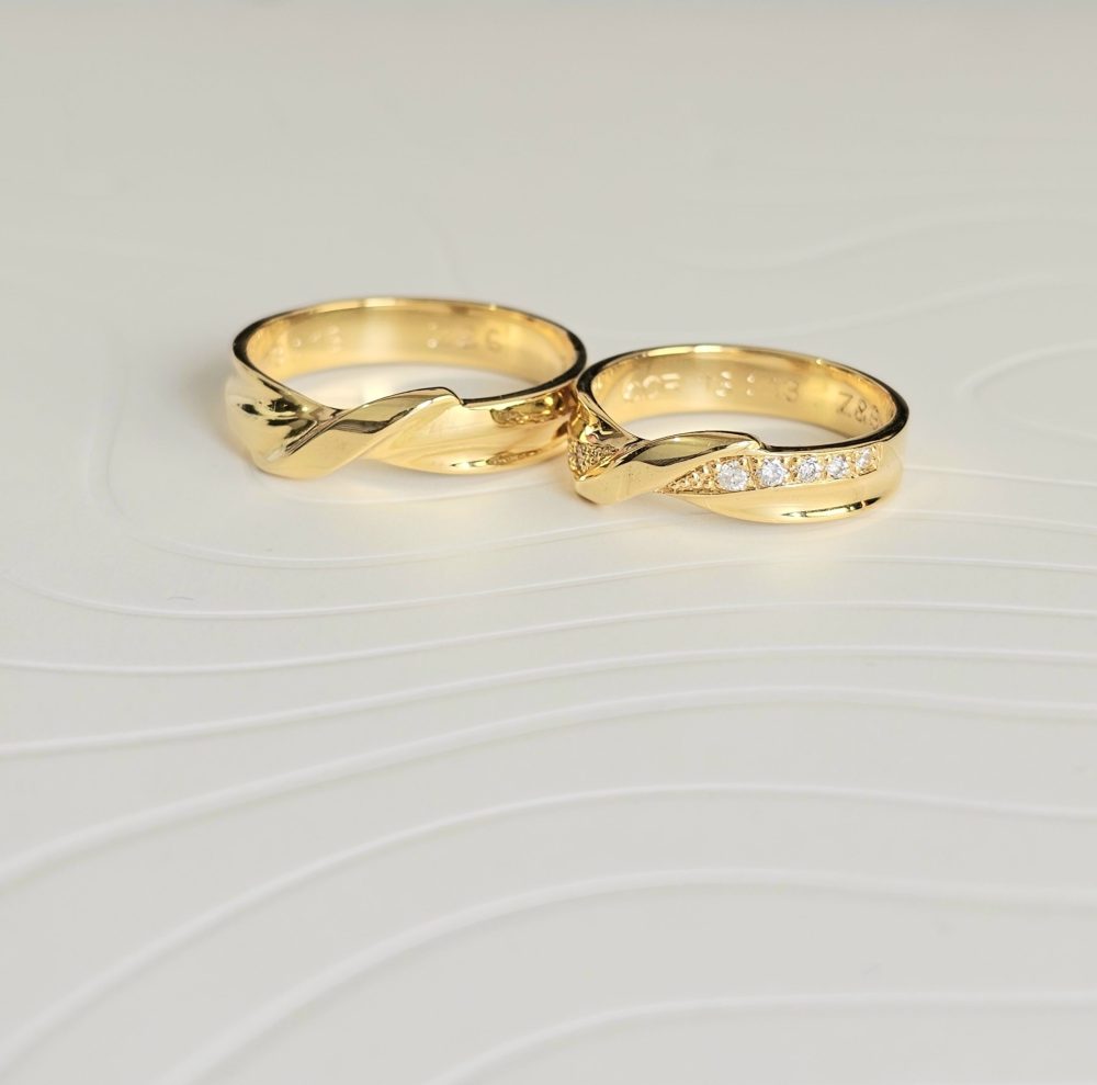SYLVIA Wedding Ring - Blacksmith Jewelry Manufacturing