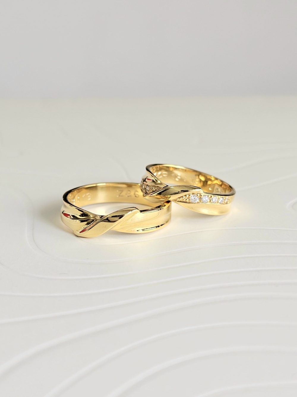 SYLVIA Wedding Ring - Blacksmith Jewelry Manufacturing